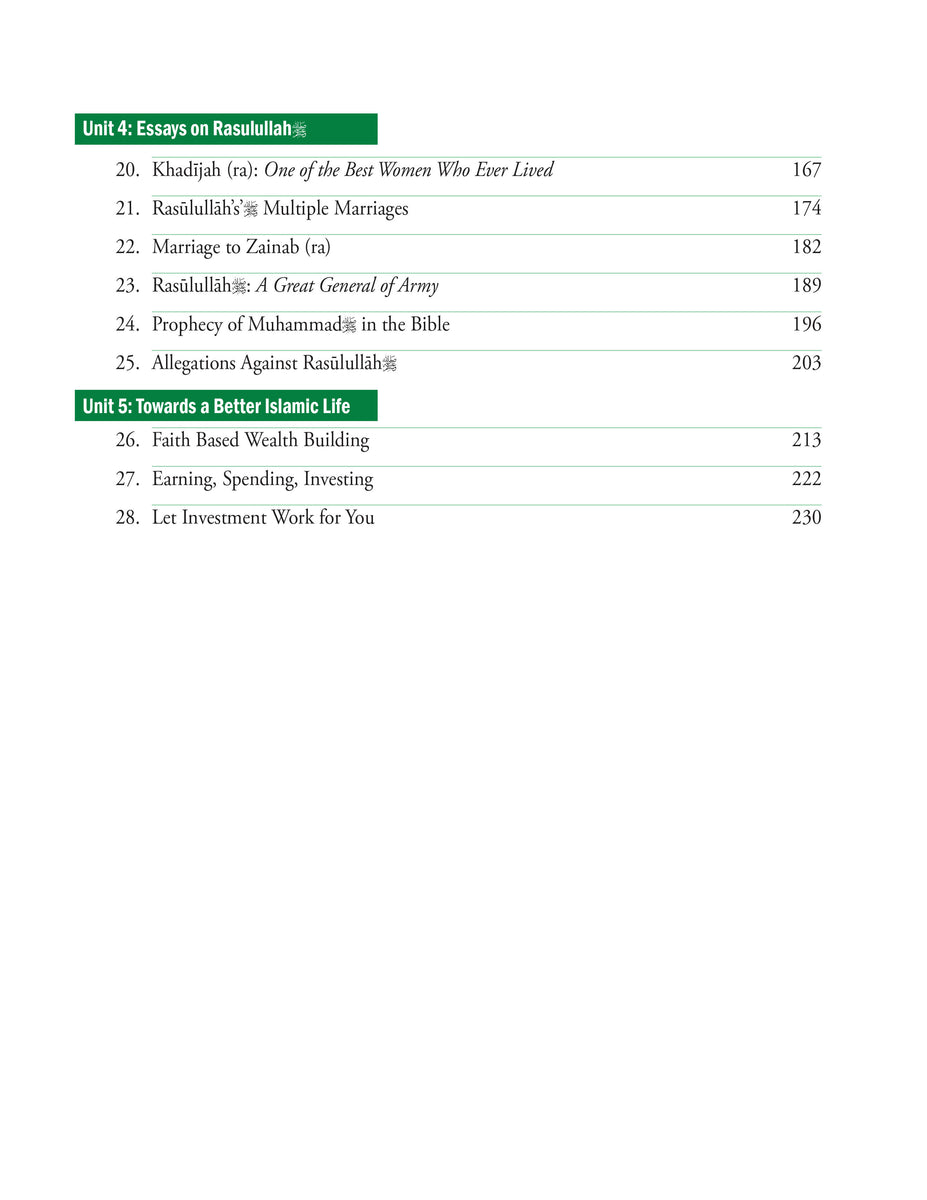 Islamic Studies Level 9 (Revised and Enlarged Edition) – Weekend ...