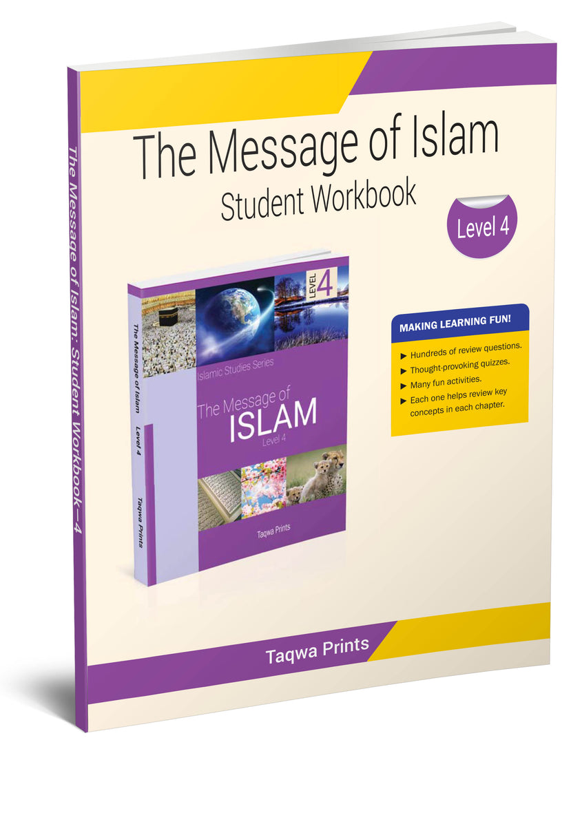 Message of Islam - Workbook - Level 4 – Weekend Learning Publishers